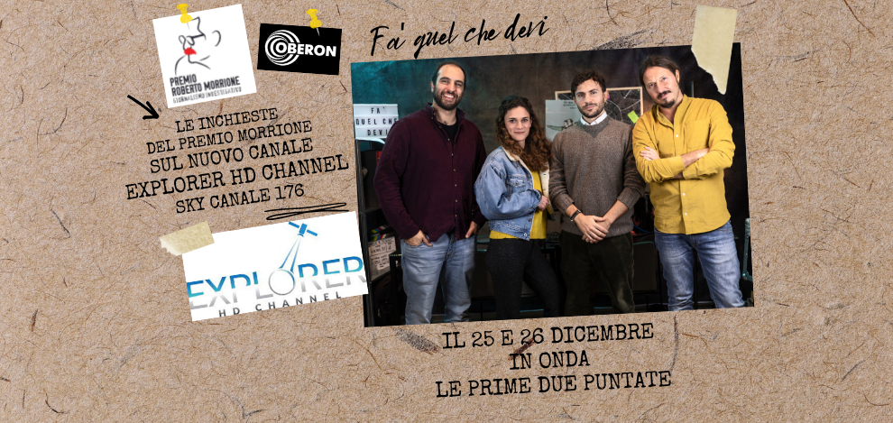 Explorer HD Channel: sul nuovo canale Sky 176 le inchieste del Premio ...